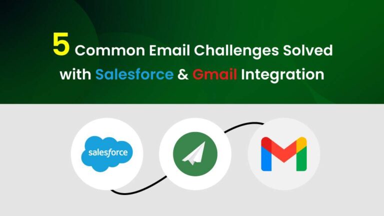 5 Challenges Solved with Salesforce and Gmail Integration
